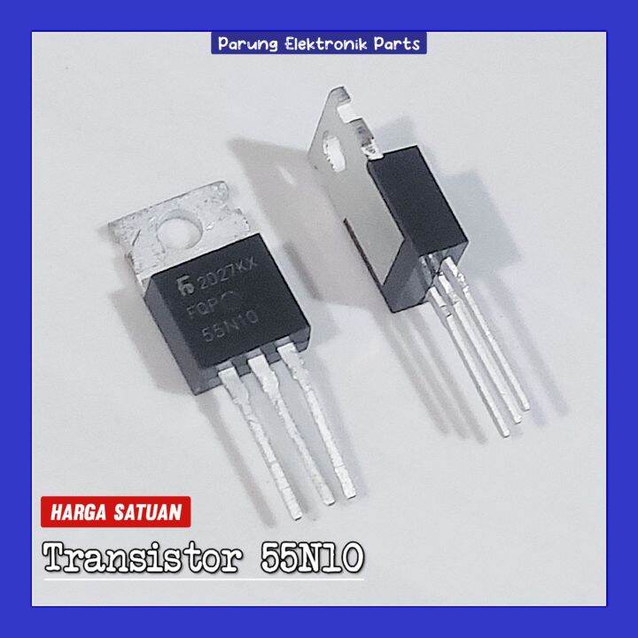 Transistor 55N10 tr FQP 55 N 10 / TR Mosfet 55N10 Mosfet 55n10 Fet 55 N ...