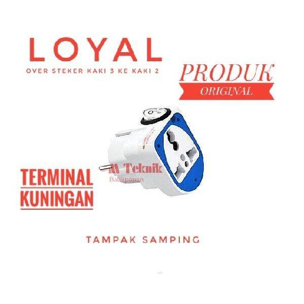 Over steker Loyal kaki 3 ke 2 colokan stop kontak saklar listrik ...