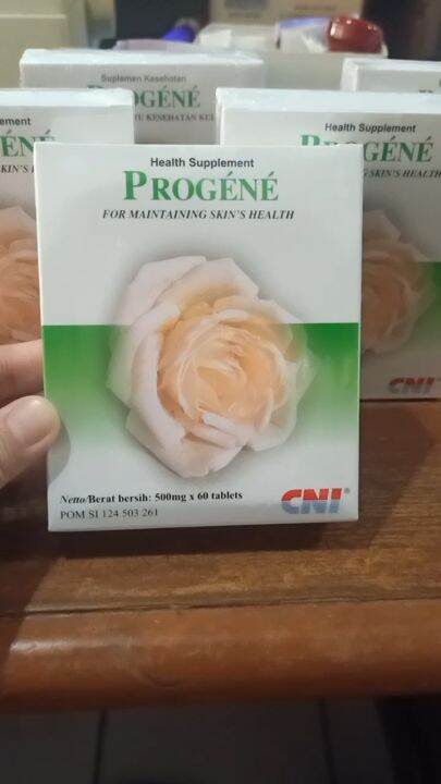 CNI Progene 60 Tablet Vitamin Awet Muda | Lazada Indonesia