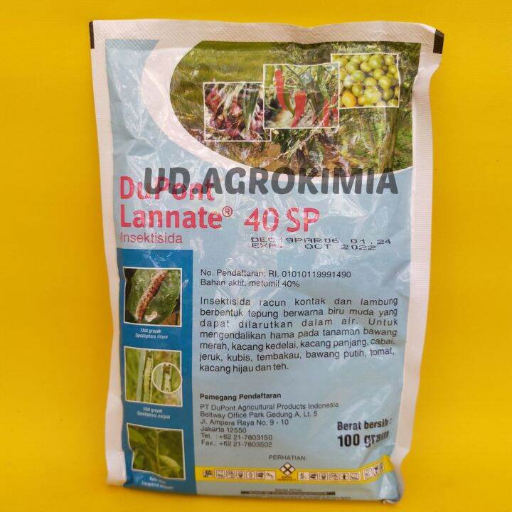 INSEKTISIDA LANNATE 40SP 100 GRAM | Lazada Indonesia