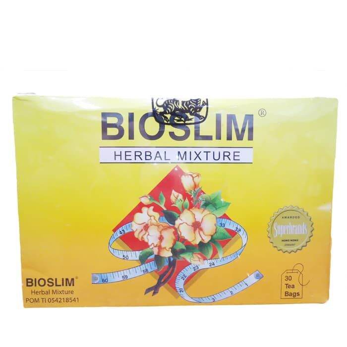 BIOSLIM TEH CELUP BIOSLIM TEH HERBAL MIXTURE 30 TEA BAGS bioslim tea ...