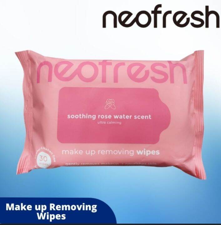 Neofresh Rose Make Up Wipes (30's) | Lazada PH