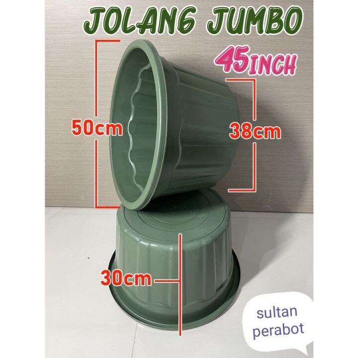 bak 45 besar / baskom air jumbo /jolang jumbo POLARIS/ bak jumbo besar ...