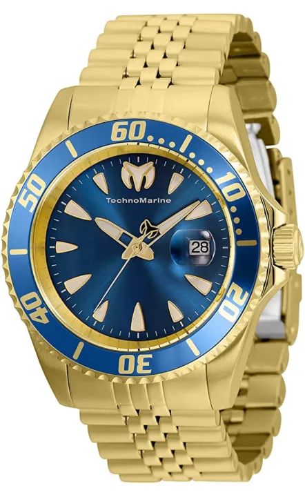 💯% TechnoMarine Sea Manta Men's Watch, TM-220086 | Lazada PH