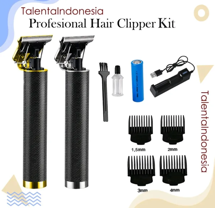 Alat Cukur Modern - Professional Hair Clipper Adjustable Blade Clipper ...
