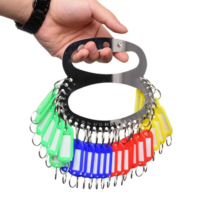 Portable Key Organizer Management Stainless Steel Key Chain with ...