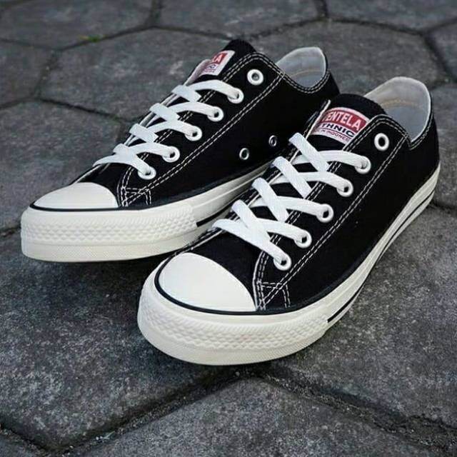 Sepatu Ventela Basic Bnat Black Origonal Sneaker Local Brand Indonesia ...