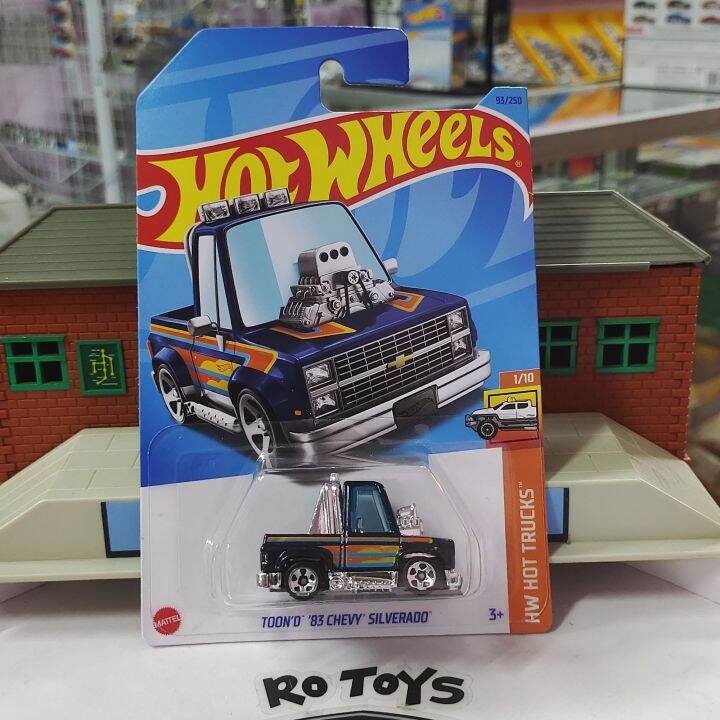 HOT WHEELS TOONED 83 CHEVY SILVERADO HW HOT TRUCKS | Lazada