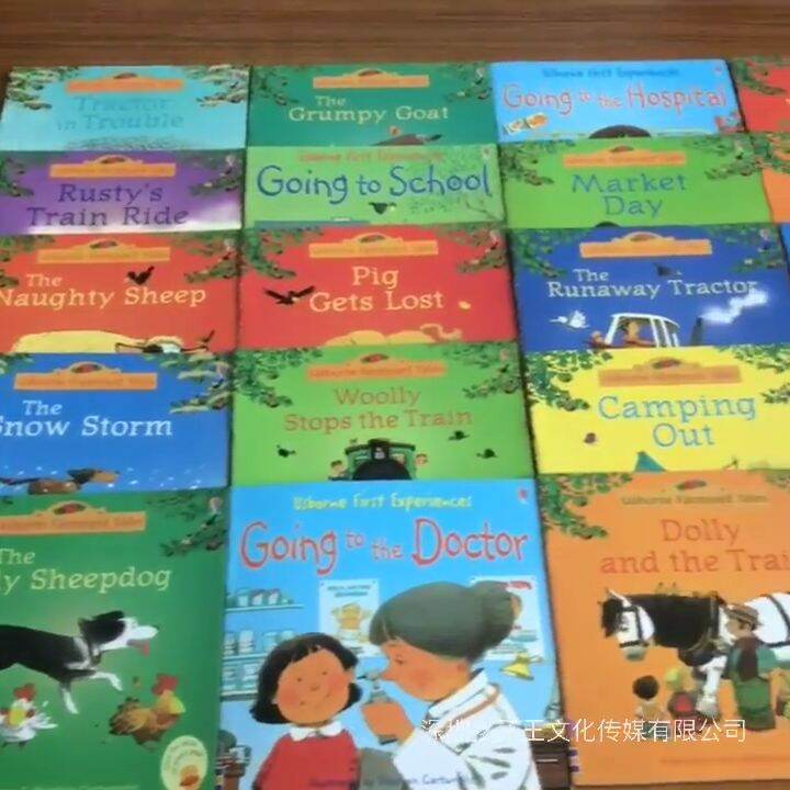 Usborne Storybook Farmyard Tales + First Experiences English Storybooks ...