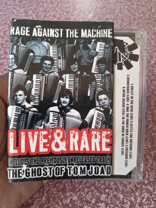 RAGE AGAINST THE MACHINE LIVE AND RARE CASSETTE TAPE PH | Lazada PH