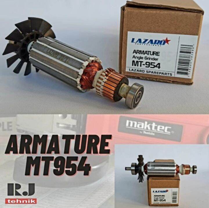 Maktec MT954 Armature Angker Mesin Disc Grinder Gerinda Tangan MT 954 ...
