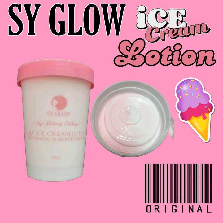 SY GLOW ICE CREAM LOTION (AUTHENTIC GUARANTEED) | Lazada PH
