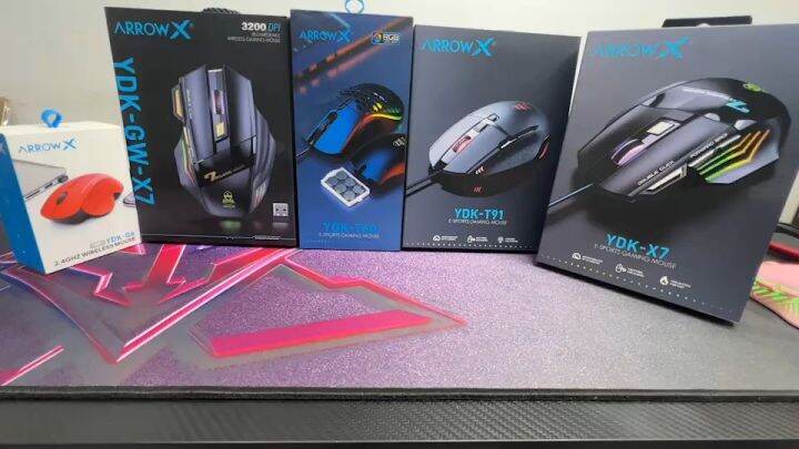 เมาส์ - คีย์บอร์ด Arrow x (YDK-T91/YDK -T60/YDK-X7/YDK/GW-X7/YDK-G6/YDK ...