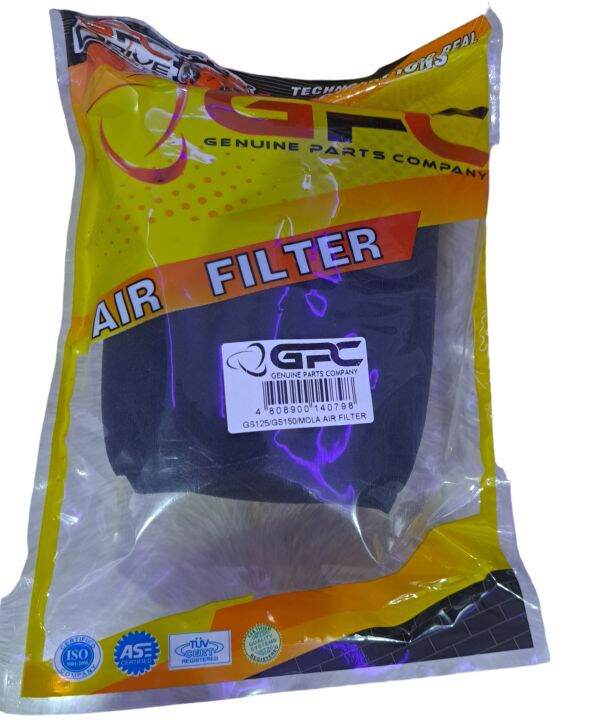 gpc air filter gs125/gs150/mola | Lazada PH