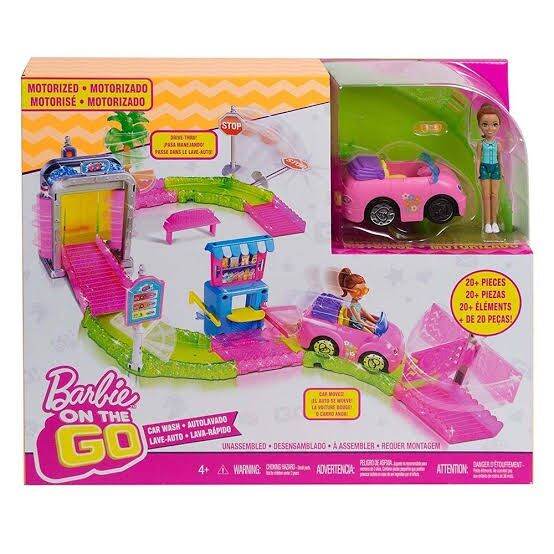 พร้อมส่ง Barbie On The Go Pony Race Track Set | Lazada.co.th