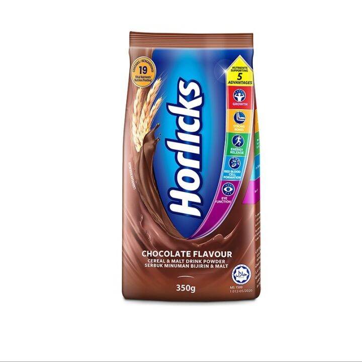 Horlicks Chocolate Refill Pack 350g | Lazada