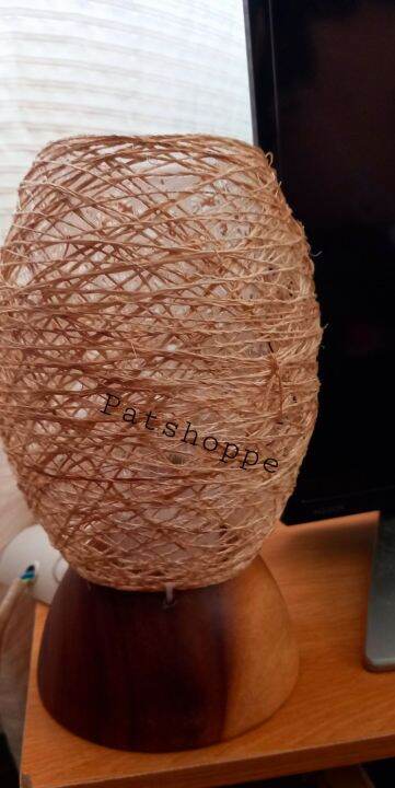 Native Abaca Lamp Shade Egglot | Lazada PH
