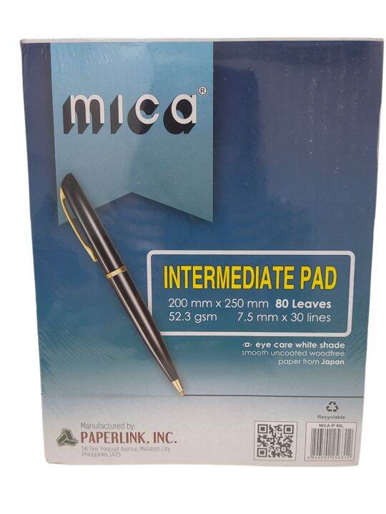 10 Pads Mica Intermediate Pad Paper from Japan | Lazada PH