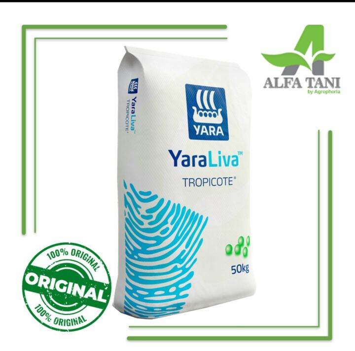 Pupuk Kalsium Nitrat YaraLiva Tropicote Repack 1 kg Calcium nitrat ...