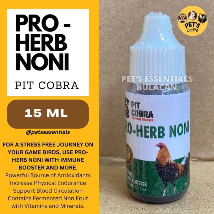 PIT COBRA Pro-Herb Noni 15ml | Lazada PH