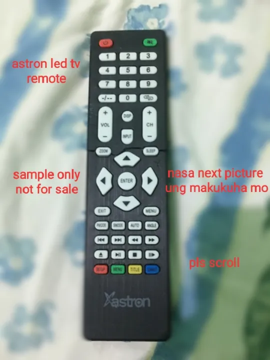 astron led tv remote,universal,100% na gagana sa tv mo | Lazada PH
