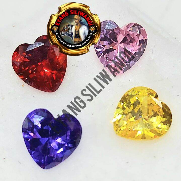 Batu Permata Diamond Hope Bahan Batu American Diamond 8 mm Istimewa ...