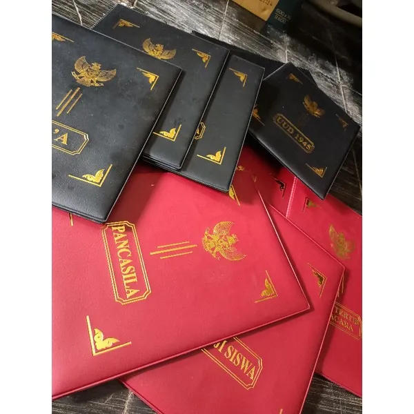 ALJIKSIGROUP SATU SET MAP UPACARA BENDERA ISI 5 BUAH / MAP UPACARA ...