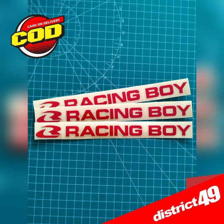 Cutting sticker Racing Boy - Sticker cutting racing boy - Sticker ...