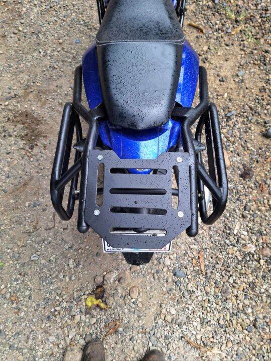 YAMAHA SNIPER 150/155 HEAVY-DUTY TOP BOX BRACKET WITH SIDE PANNIER ...