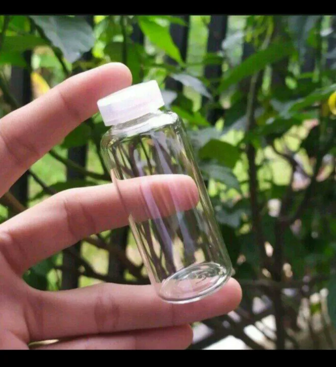 BotoL Kaca ViaL 5ml, 10ml, 20ml, 30ml Tutup Plastik Kedap | Lazada Indonesia
