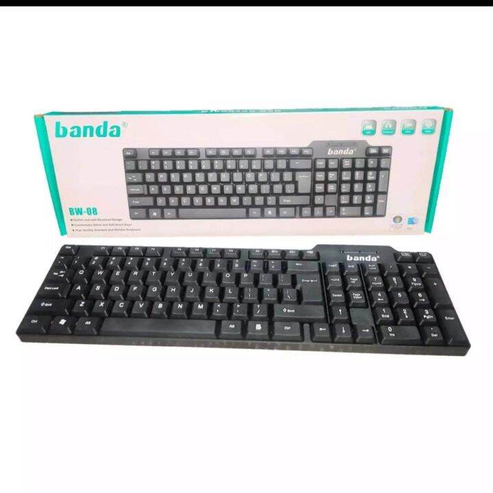 banda usb keyboard BW-08 | Lazada PH