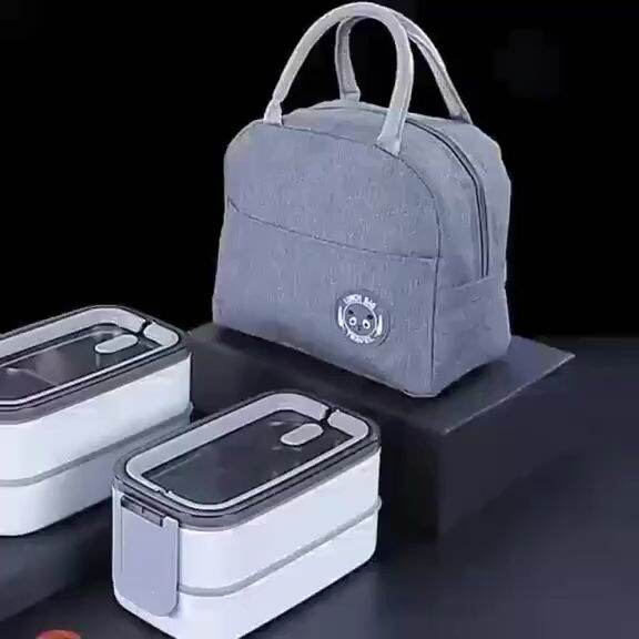 Lunch Box 304 stainless steel lunch box for Adults Kids School Office 2 ...