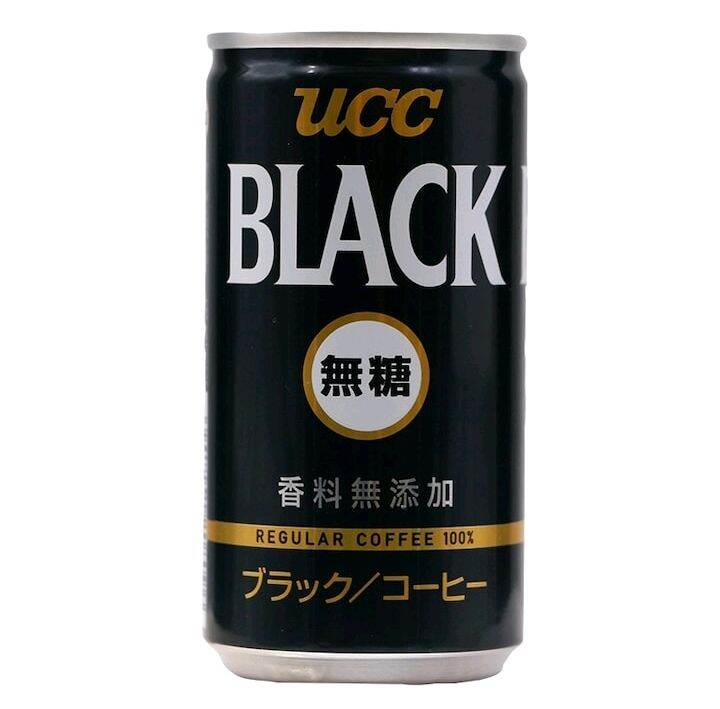 กาแฟดำไม่มีน้ำตาล UCC Black Coffee Non Sugar Can 185ml | Lazada.co.th