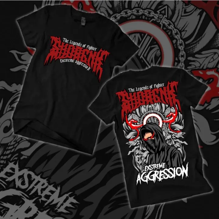 KAOS PSHT DESAIN TERBAIK SHORENK GENERATION SABLON DEPAN TULISAN POLOS ...