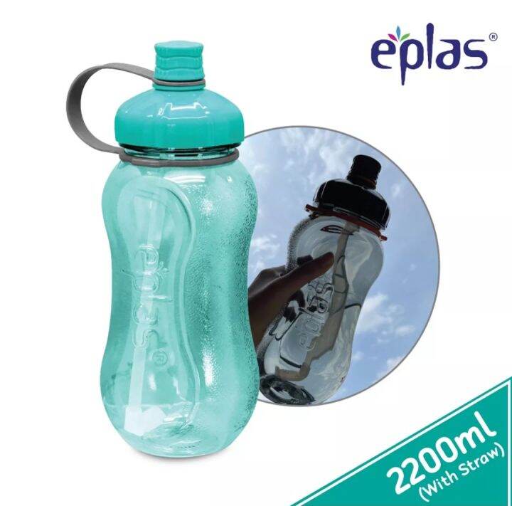 2.2 Liter Eplas BPA free Triton 2200ml 2200 ml 2.2l Water Container Drink Kitchen Toxic free Non ...