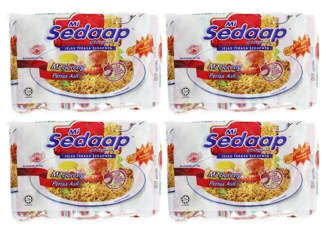 Mi Seedap Perisa Asli Fried Noodles 90gx5 | Lazada PH