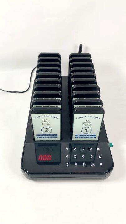 Foodcourt Paging System Calling Guest food court pager tipe Sharkpos ...