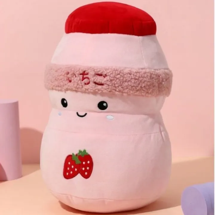 STRAWBERRY MILKSHAKE PLUSH TOY STUFFED TOYS by Miniso | Lazada PH