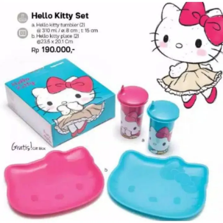 hello kitty set tupperware | Lazada Indonesia
