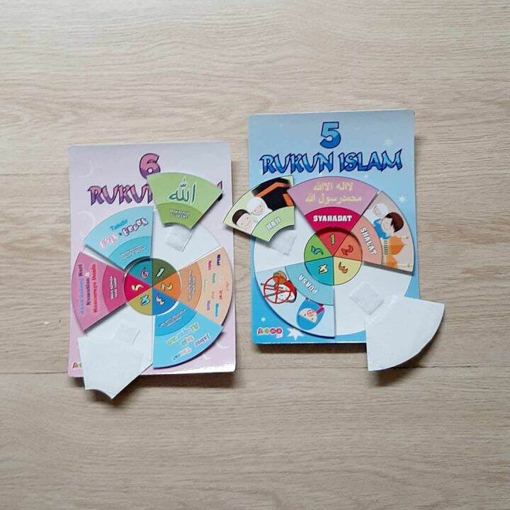 MAINAN EDUKASI ANAK MUSLIM RUKUN IMAN ISLAM ABWAKIDS, Mainan Edukatif ...