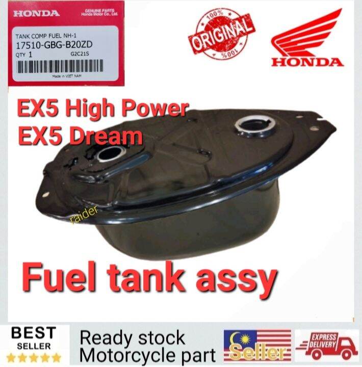 EX5 EX5 Dream Fuel Tank Original 100% (Black) 17510-GBG-B20ZD | Lazada
