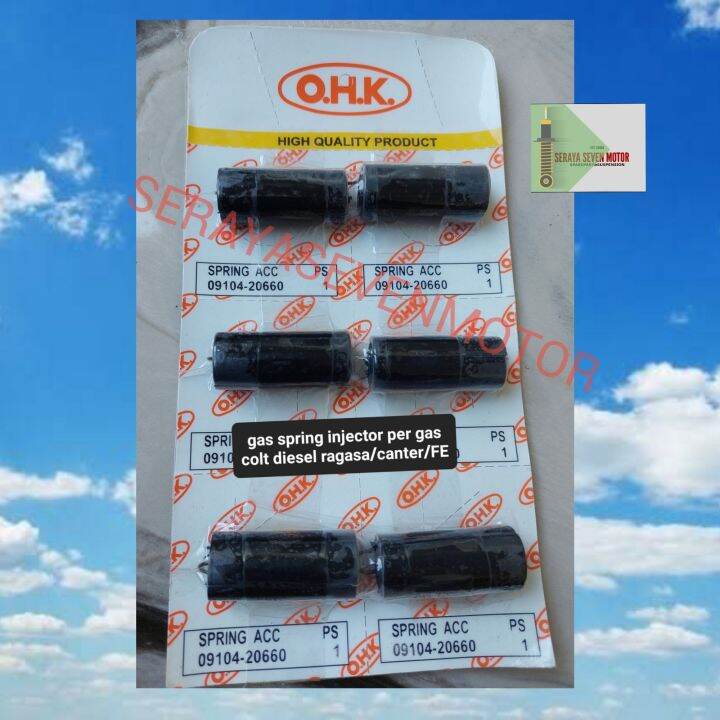 pir gas/per spring injector mitsubishi colt diesel ragasa canter FE ohk japan 1pc | Lazada Indonesia