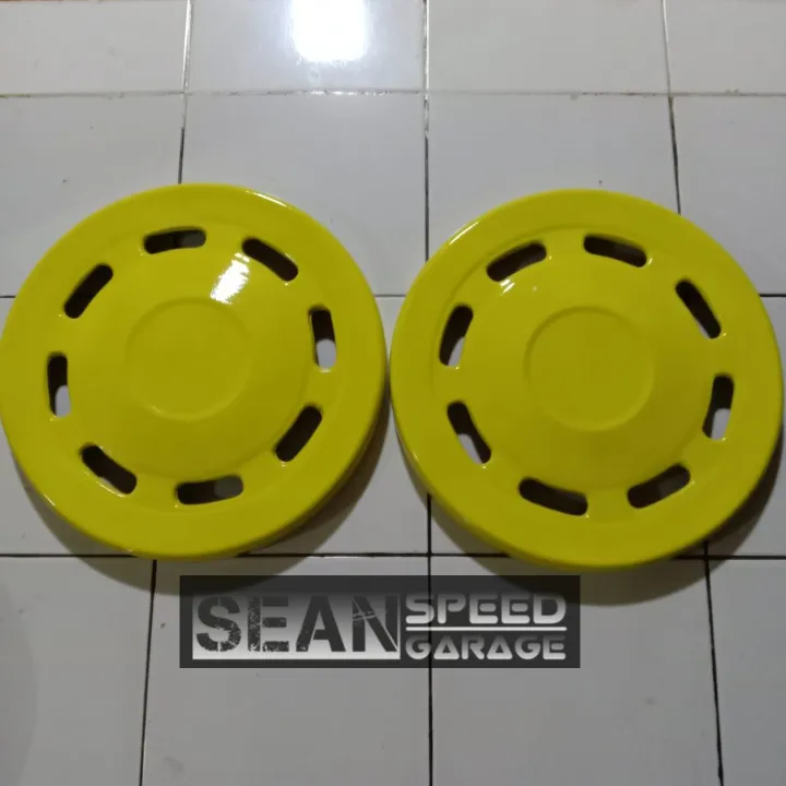 2 Biji Wildop Truk Ring 16 Model Rebeca Bahan Fiber, Wheel dop Weldop ...