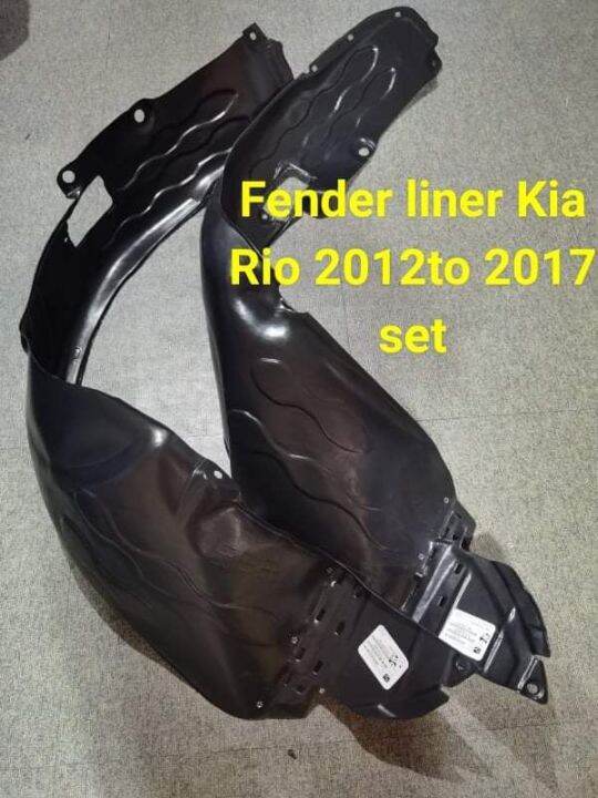 Fender liner Kia Rio 2012 to 2017 Yr model Set | Lazada PH