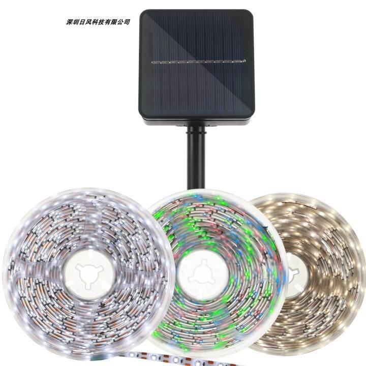 Waterproof Outdoor Solar Soft Light Belt Outdoor Courtyard Garden ...