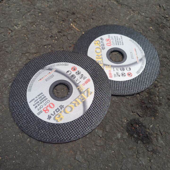 Mata gerinda NIPPON RESIBON ZERO. 8 mata gerinda potong 4 inch 105 × 0. ...