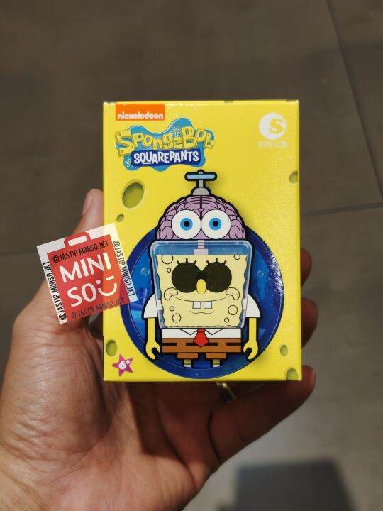 MINISO 🆕 Blind Box Figure NICKOLODEON Spongebob Squarepants BRAIN ...