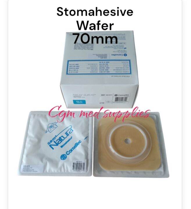 COLOSTOMY STOMAHESIVE WAFER CONVATEC 70MM | Lazada PH