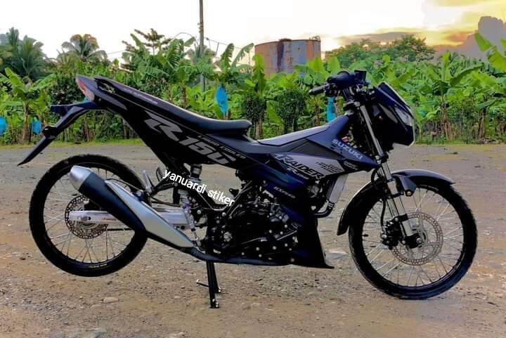 STRIPING STIKER LIST BODI MOTOR STANDAR SATRIA FU 150 NEW FI LED ...