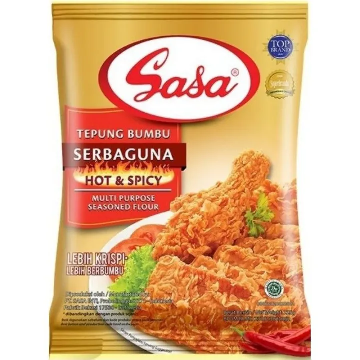 Sasa tepung bumbu serba guna Hot& spicy 210 g | Lazada Indonesia